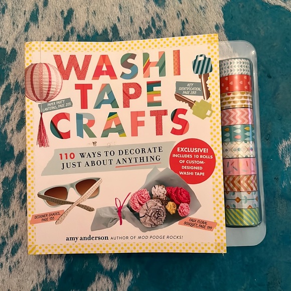 amy anderson | Art | Washy Tape Craft Book | Poshmark